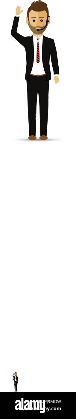 Headset help Stock Vector Images - Alamy