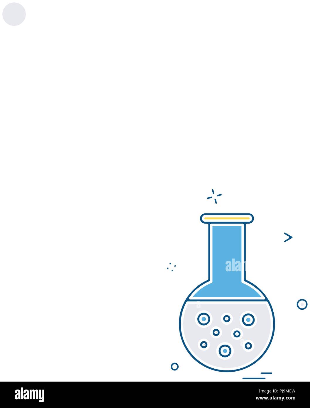 `Flask icon design vector Stock Vector Image & Art - Alamy