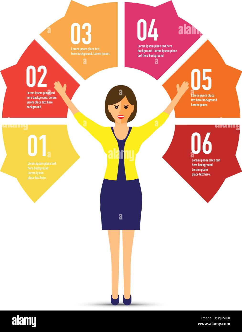 Cartoon character chart graph hi-res stock photography and images - Alamy