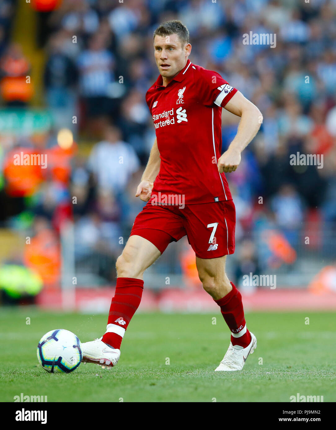 Liverpool's James Milner Stock Photo - Alamy