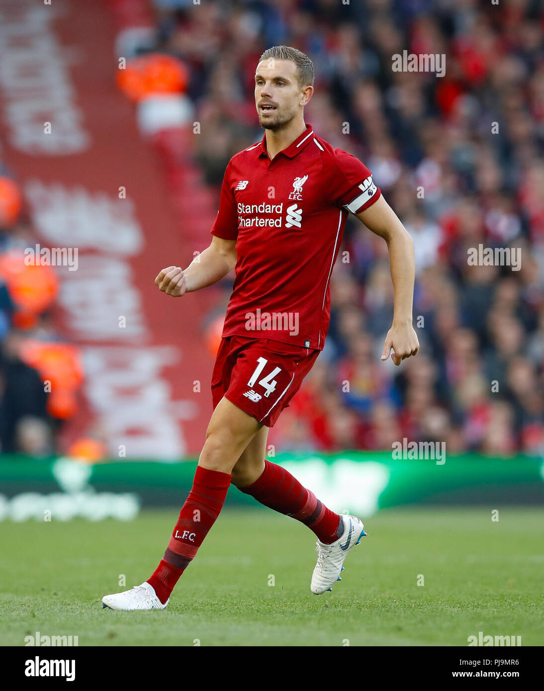 Liverpool's Jordan Henderson Stock Photo - Alamy