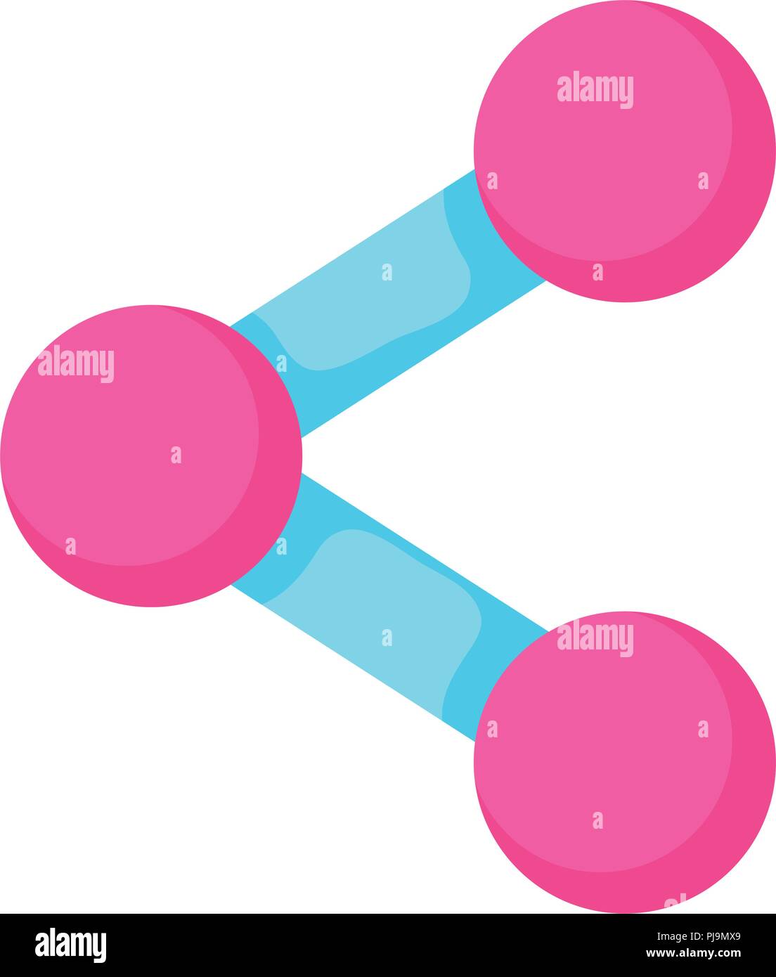 share symbol over white background, vector illustration Stock Vector ...