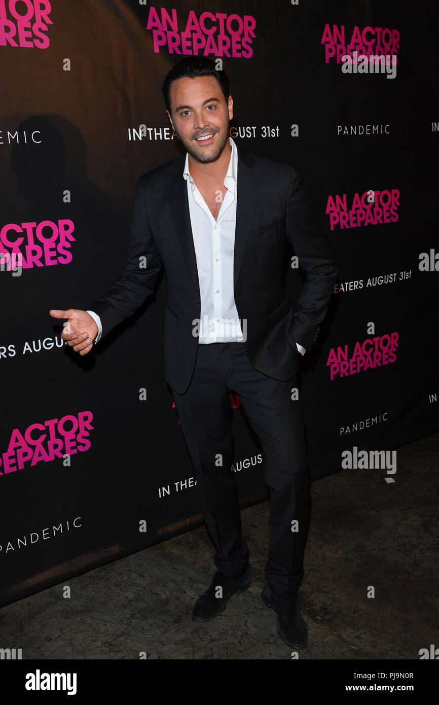 NEW YORK, NY - AUGUST 29: Jack Huston attends 'An Actor Prepares' New ...