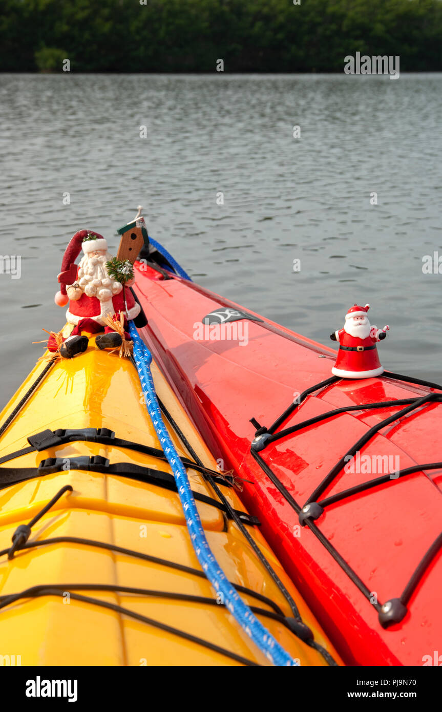 Santa hat floating in tropical hi-res stock photography and images - Alamy