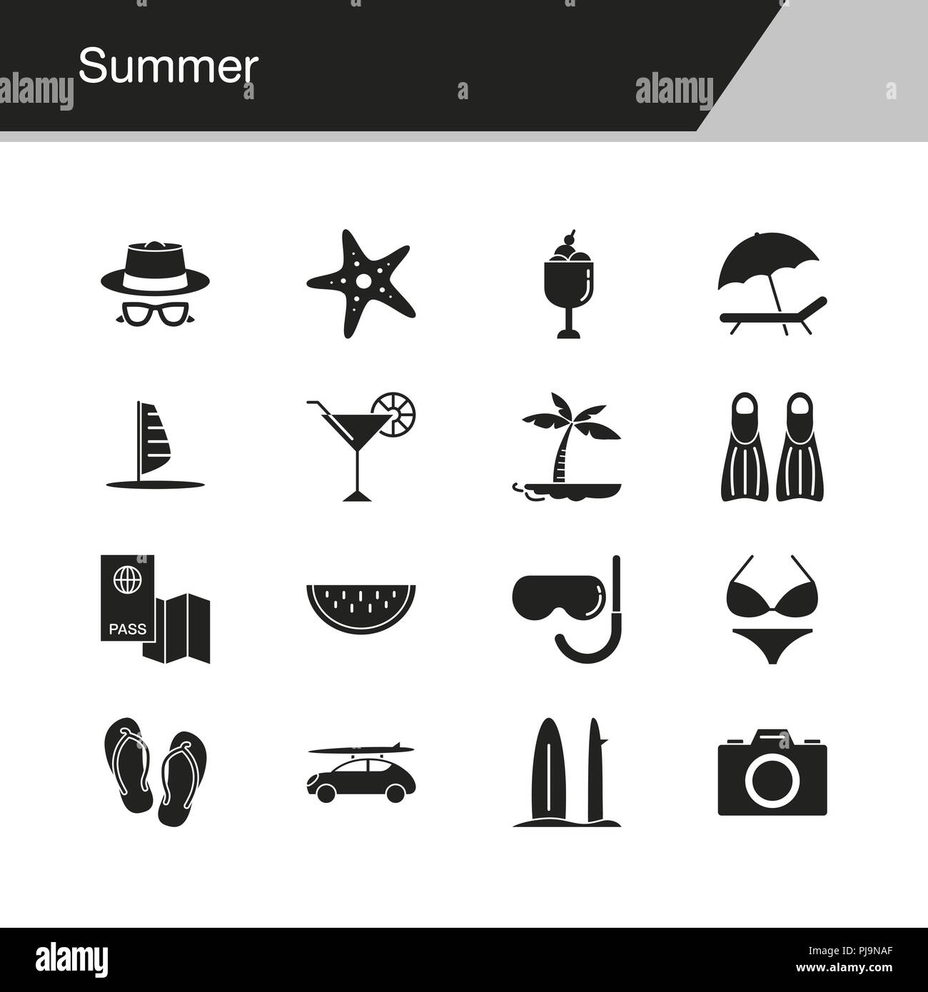 Bikini tree Stock Vector Images - Alamy