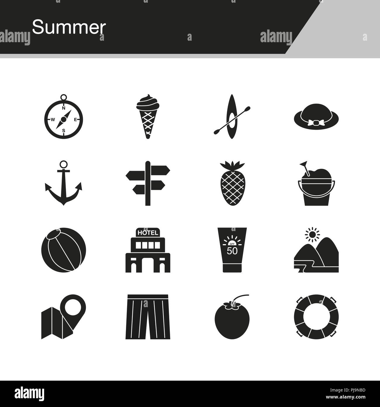 Canoeing vector vectors hi-res stock photography and images - Alamy