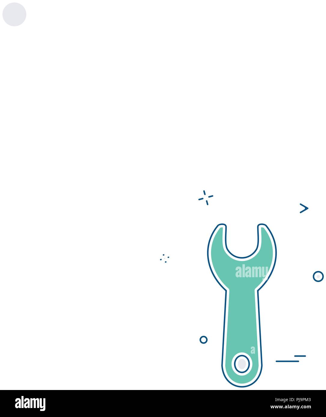 Wrench icon design vector Stock Vector Image & Art - Alamy