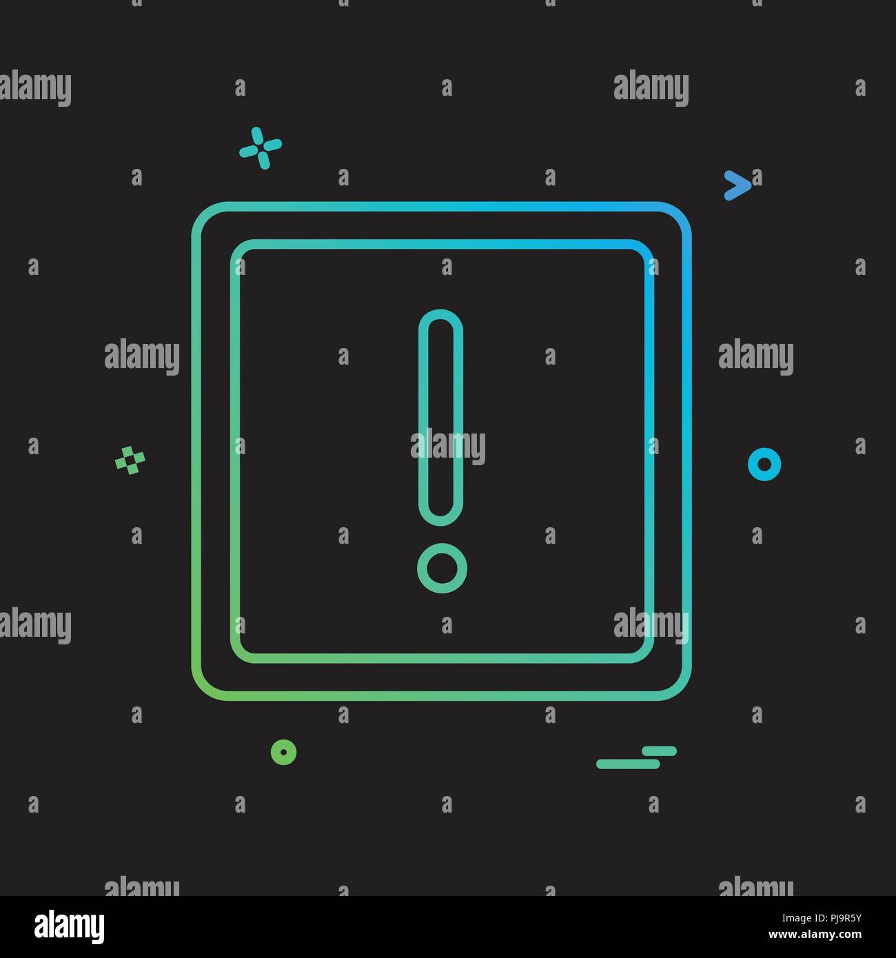 alert icon vector Stock Vector Image & Art - Alamy