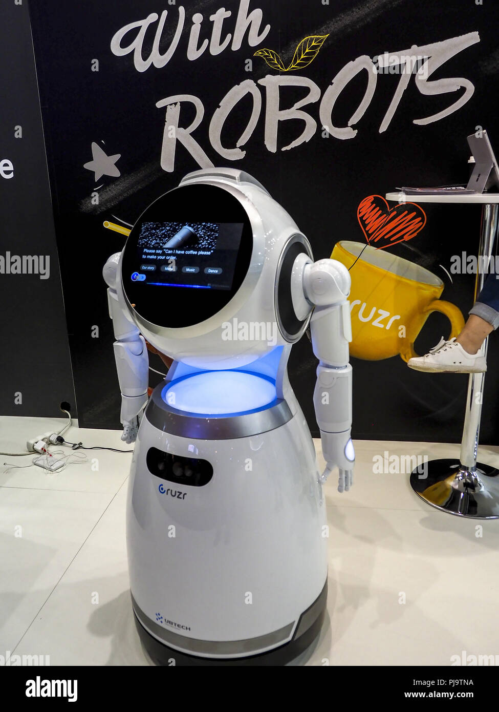 UBTECH, Robotics, Cruzr, Humanoid Service Robot, IFA 2018, Berlin ...