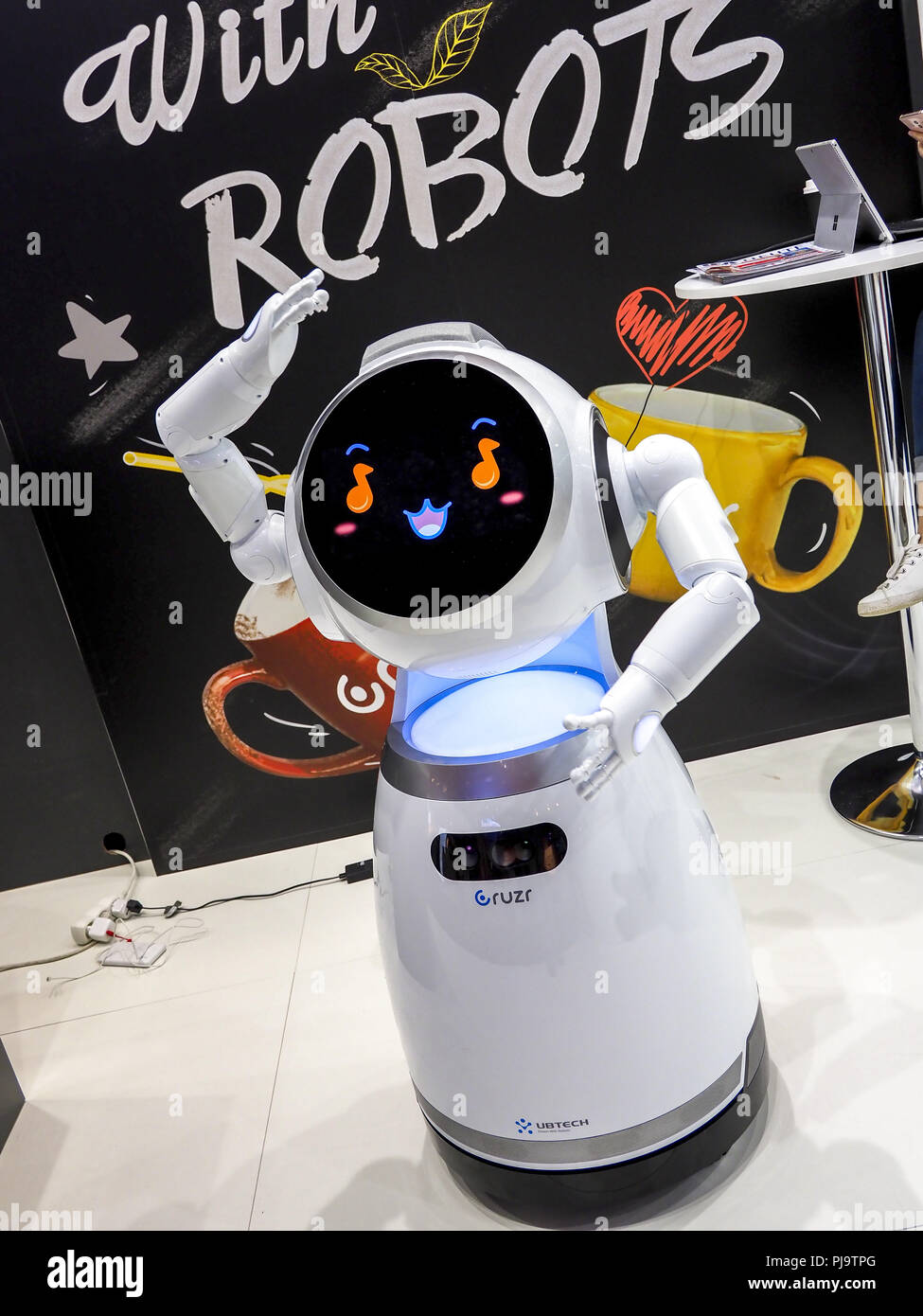 UBTECH, Robotics, Cruzr, Humanoid Service Robot, IFA 2018, Berlin ...