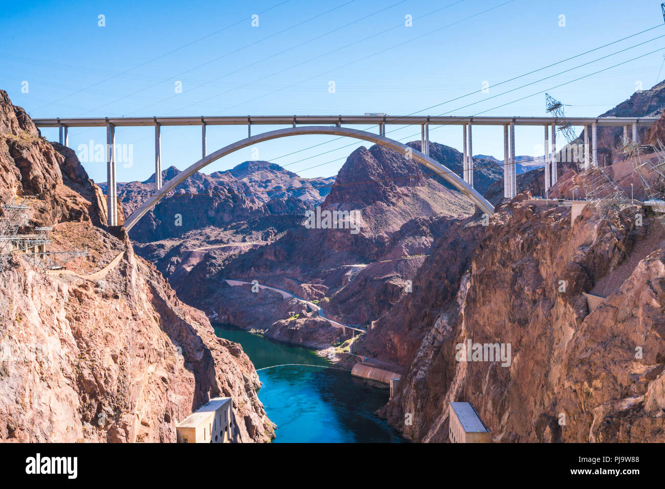 Hoover dam overlook hi-res stock photography and images - Alamy