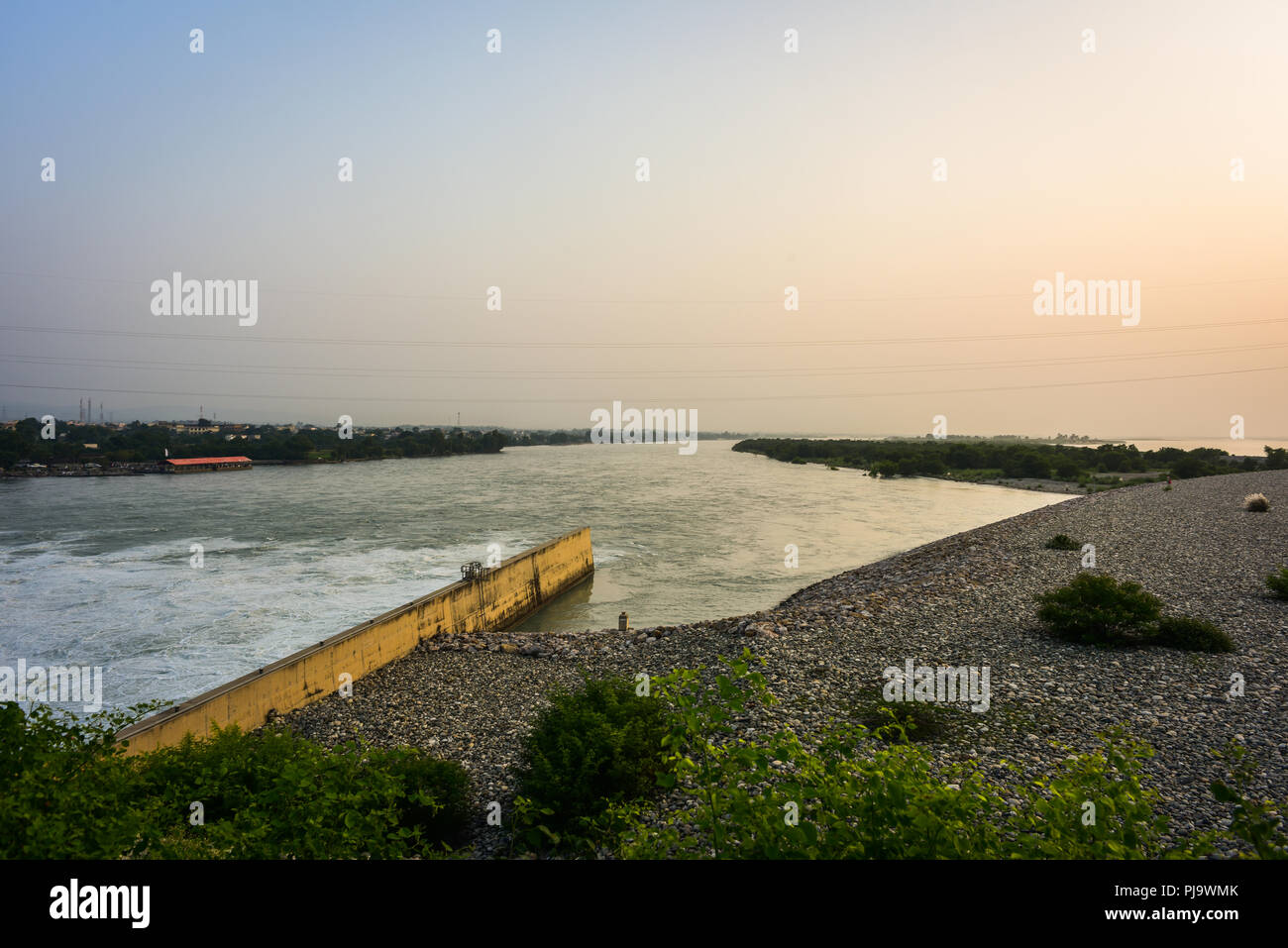 Beautiful Sunset at Indus River also known as Sawat river and sindh ...