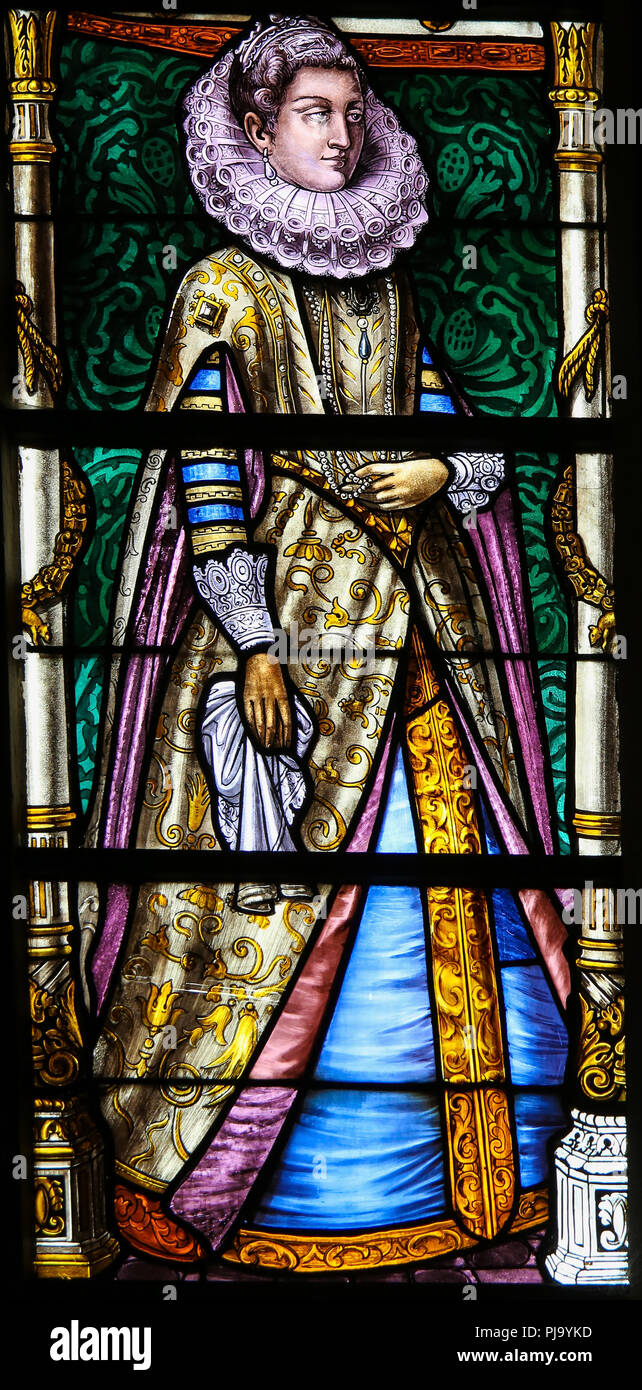 Stained Glass Window Spanish Armour Stained Glass Windows | St Mary