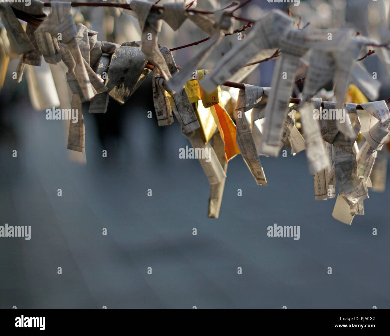 Japanese fortune paper hi-res stock photography and images - Alamy