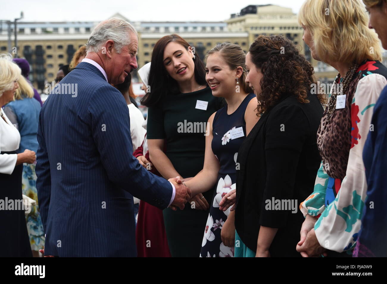 The Prince of Wales meets representatives and beneficiaries of the ...