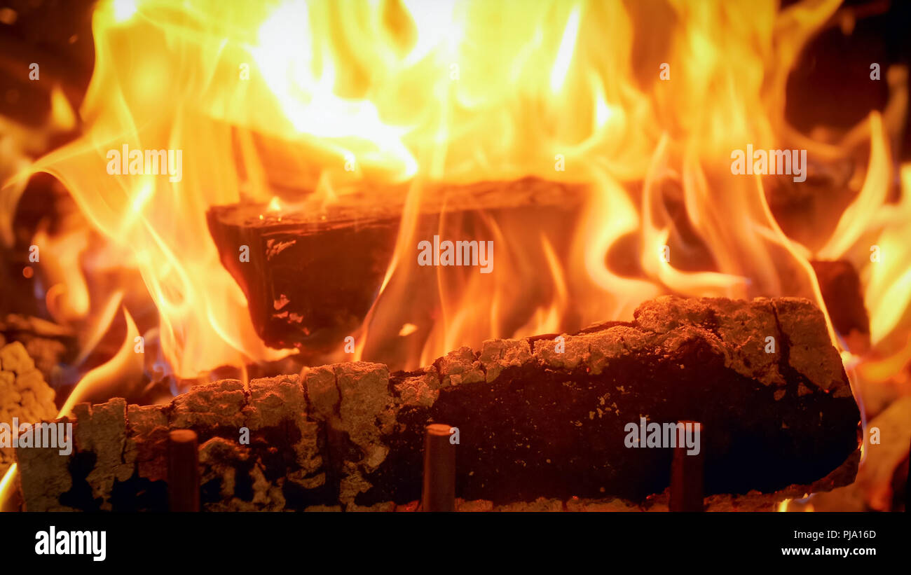 Animated Fireplace Screensaver