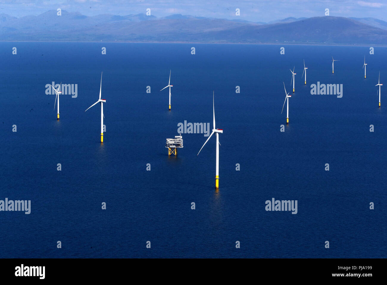 Walney extension offshore wind farm hi-res stock photography and images ...
