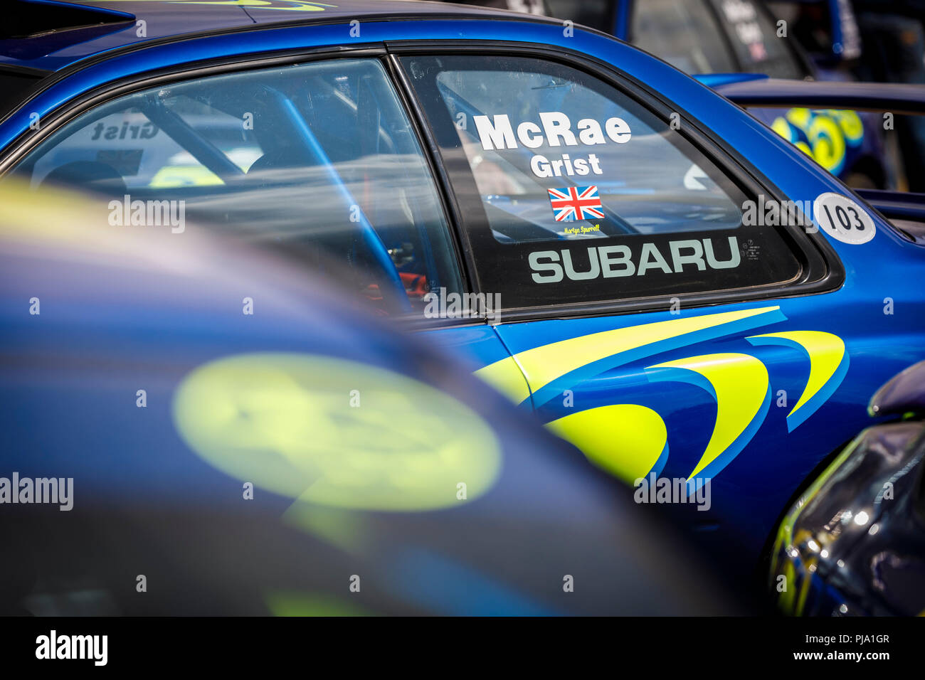 1997 subaru impreza wrc rally car hi-res stock photography and images ...