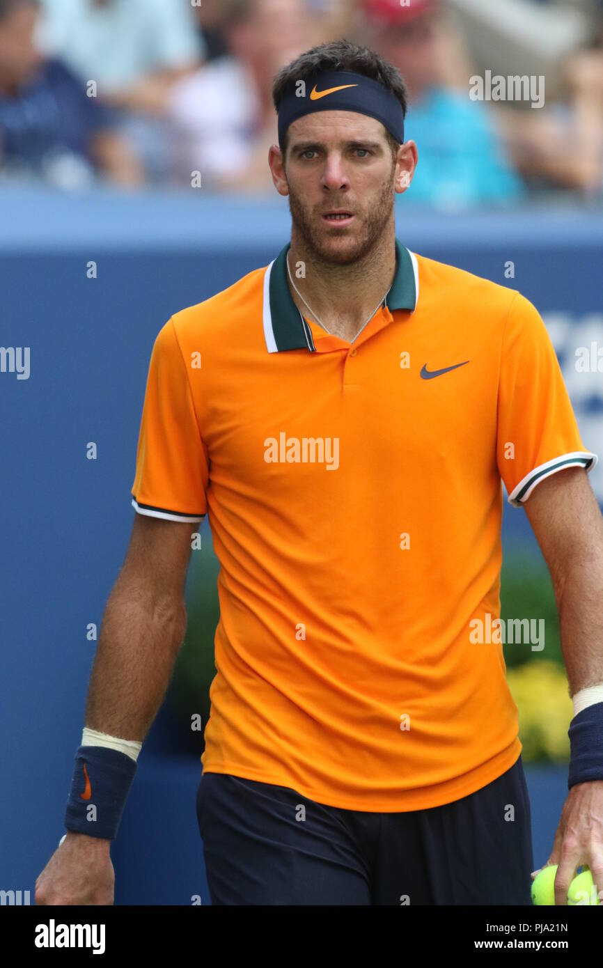 Juan Martin Del Potro Tennis US Open. 9-4-2018 Photo by John Barrett ...