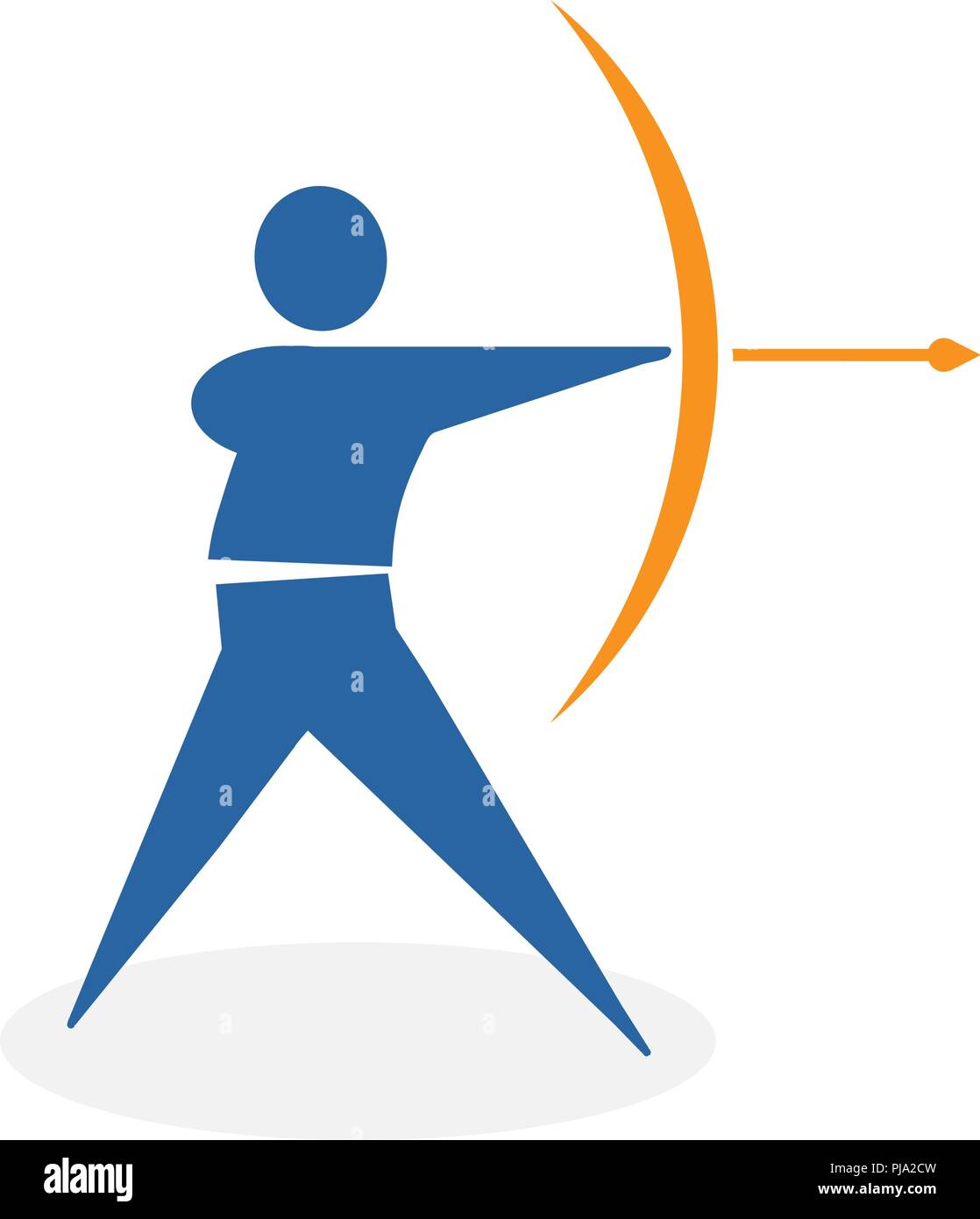 Olympic Archery Clipart