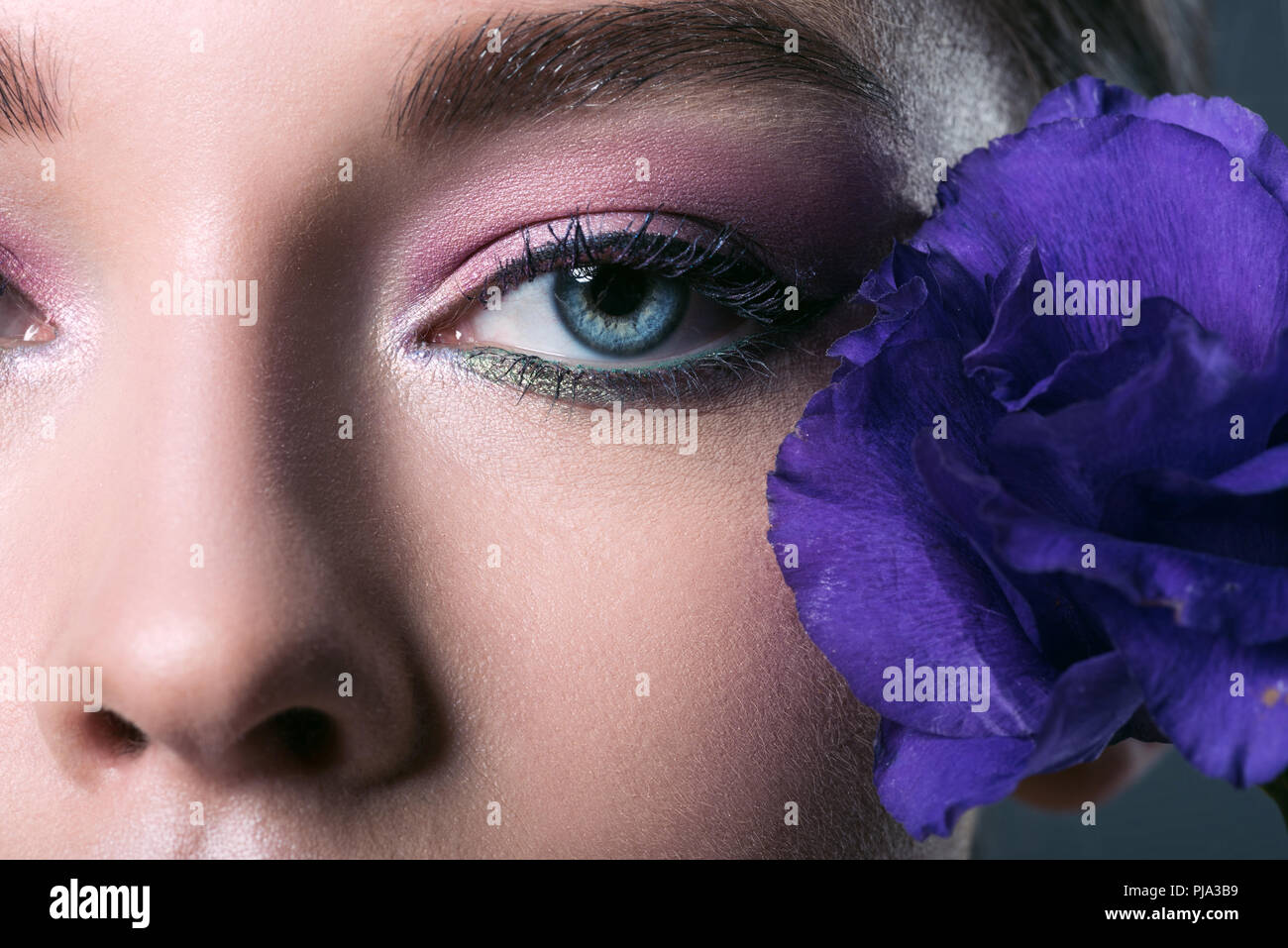 Partial portrait hi-res stock photography and images - Alamy