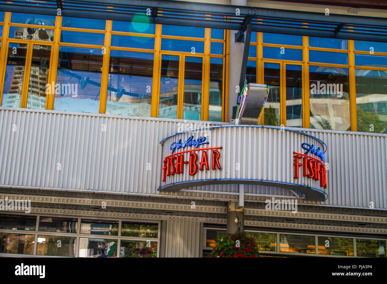 Anthony's Fish Bar at Pier 66 in Seattle Washington USA Stock Photo - Alamy