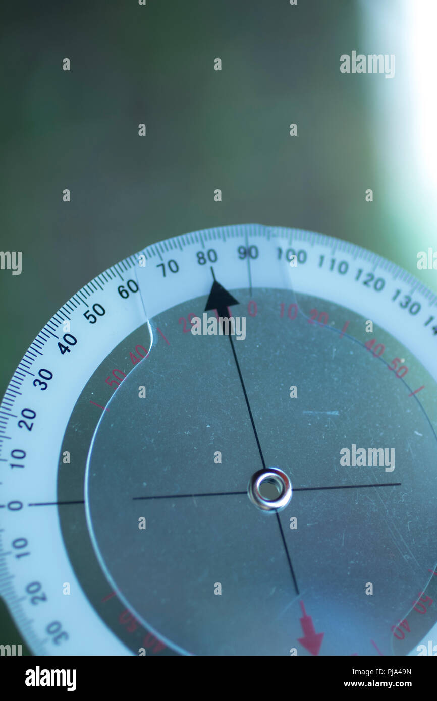 Goniometer movement medical instrument used for measuring mobility of ...