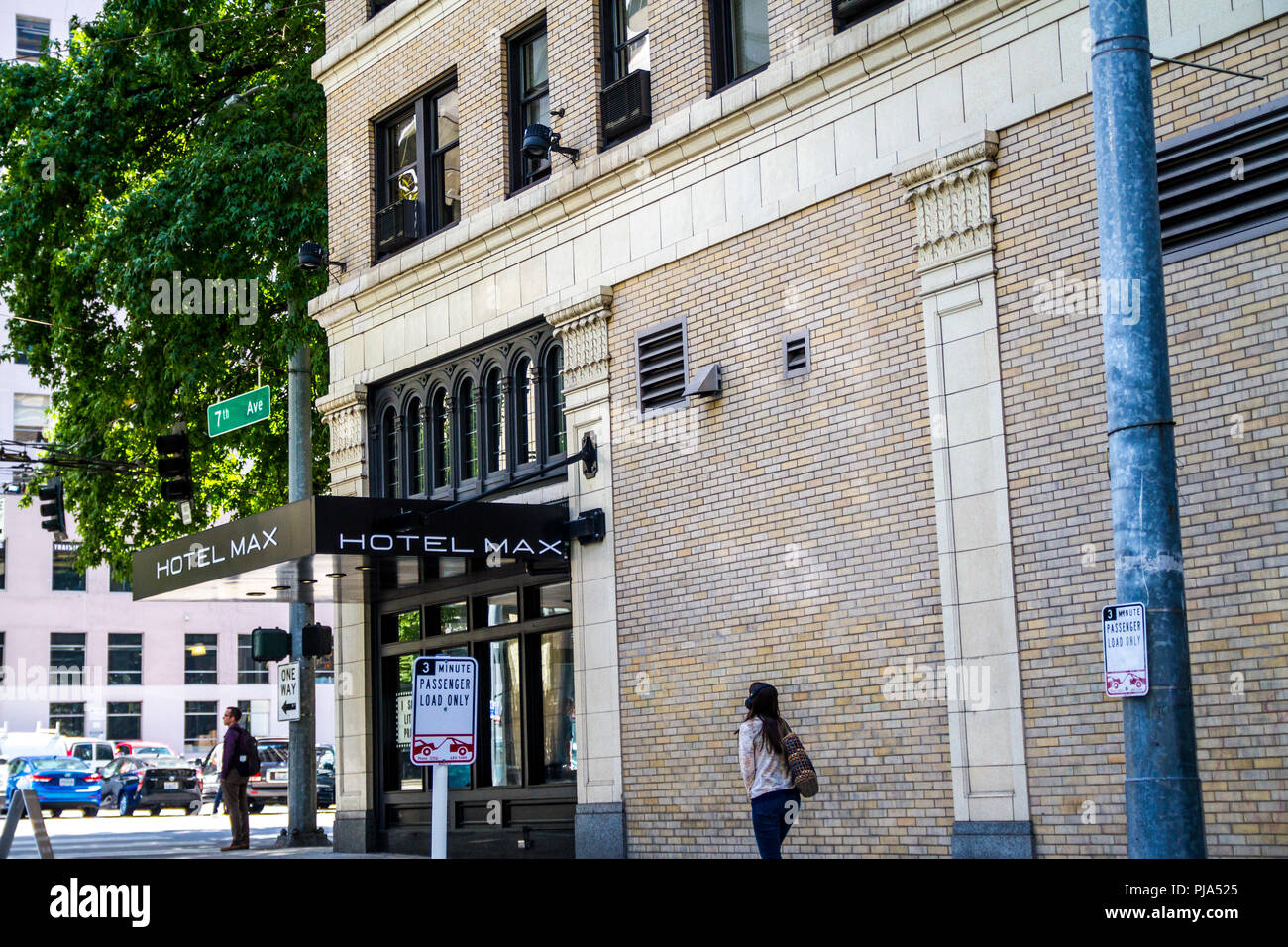 Hotel max seattle hi-res stock photography and images - Alamy