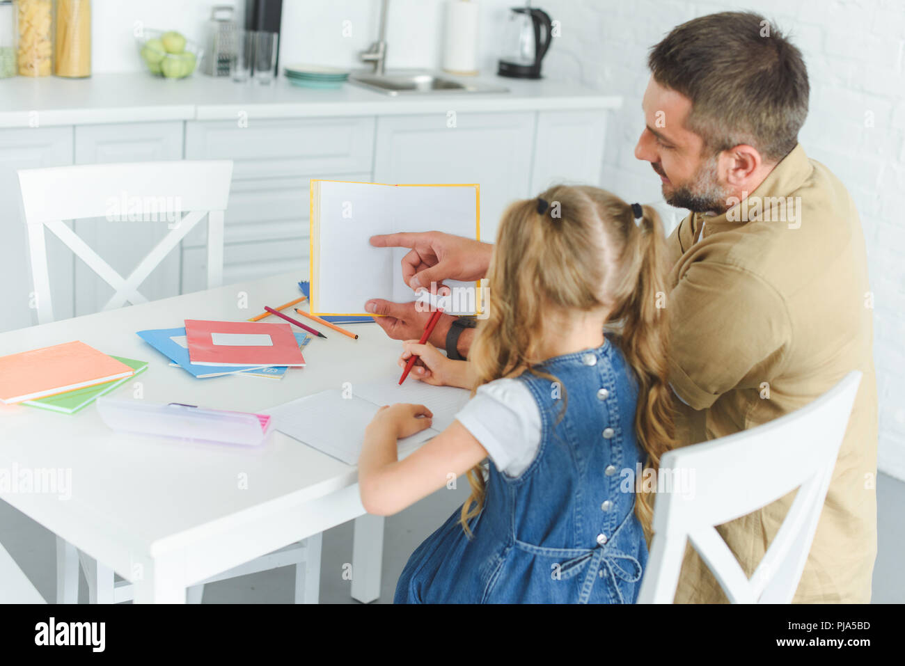 Father point hi-res stock photography and images - Alamy