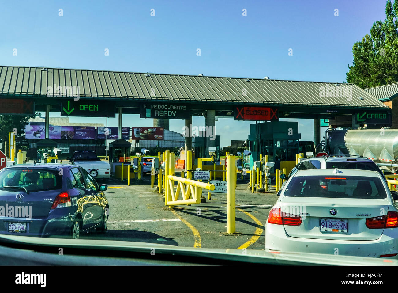 Sumas border crossing hi-res stock photography and images - Alamy
