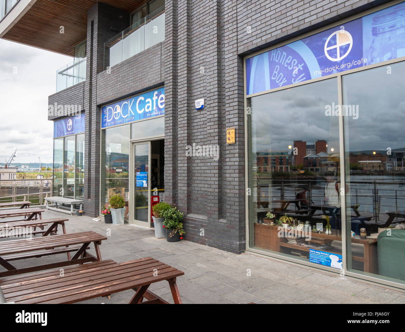 Belfast dock cafe hi-res stock photography and images - Alamy