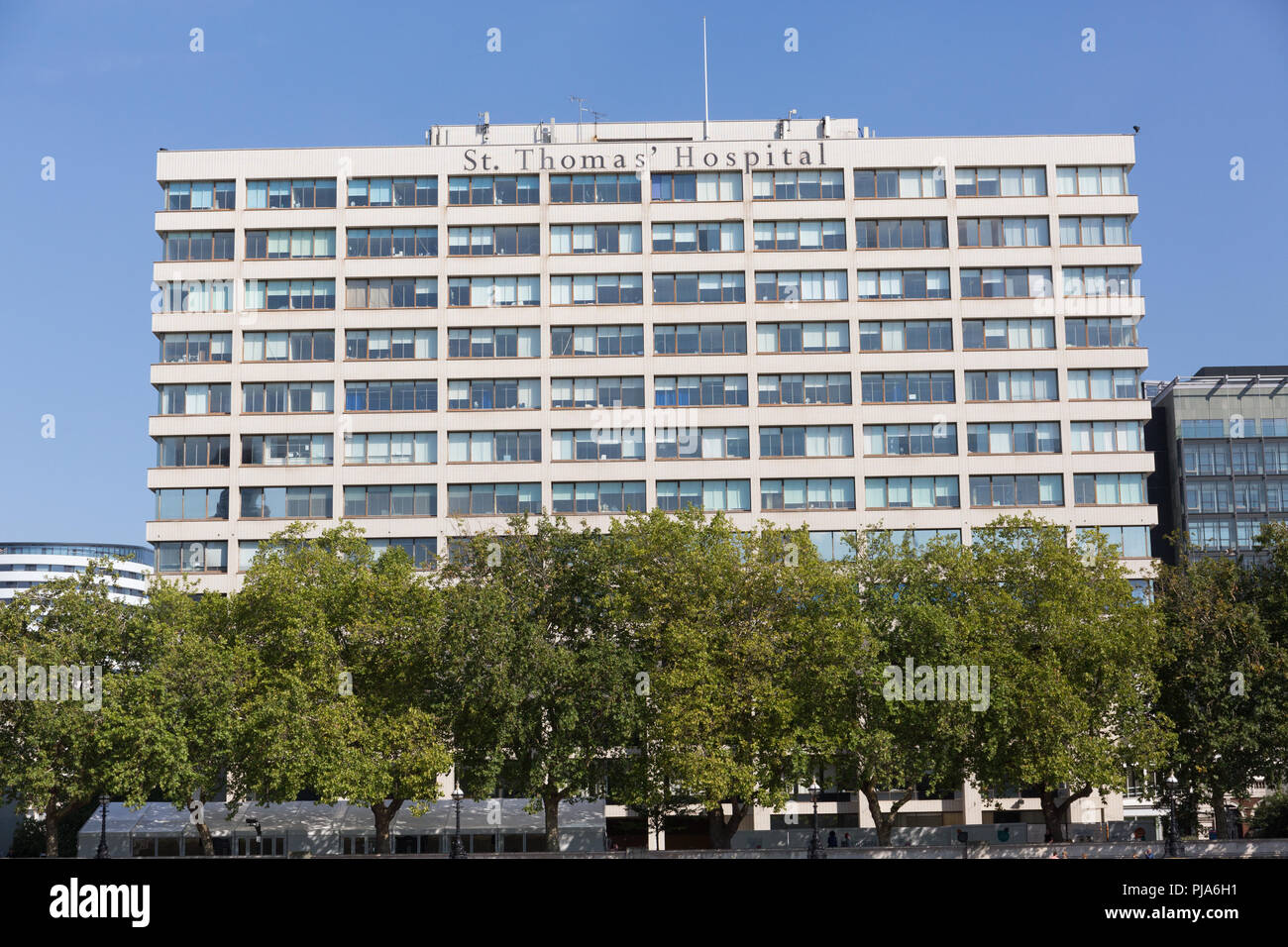 St Thomas' Hospital Stock Photo - Alamy