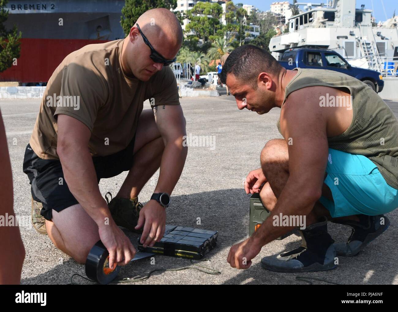 LEBANON (July 3, 2018) – Explosive Ordnance Disposal (EOD) Technician ...