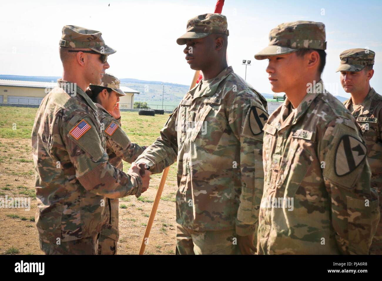 Command Sgt. Maj. Aron Alexander, command sergeant major of 2nd ...