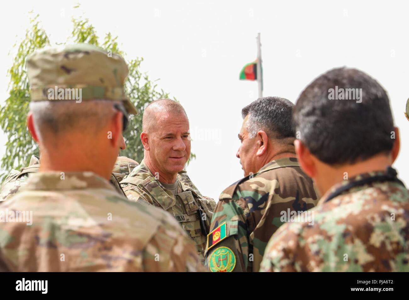 KANDAHAR, Afghanistan (July 5, 2018) --U.S. Army Brig. Gen. Jeffrey ...