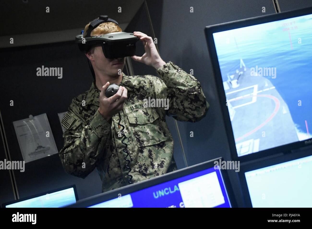 SAN DIEGO (July 2, 2018) A Basic Division Officer Course student at ...
