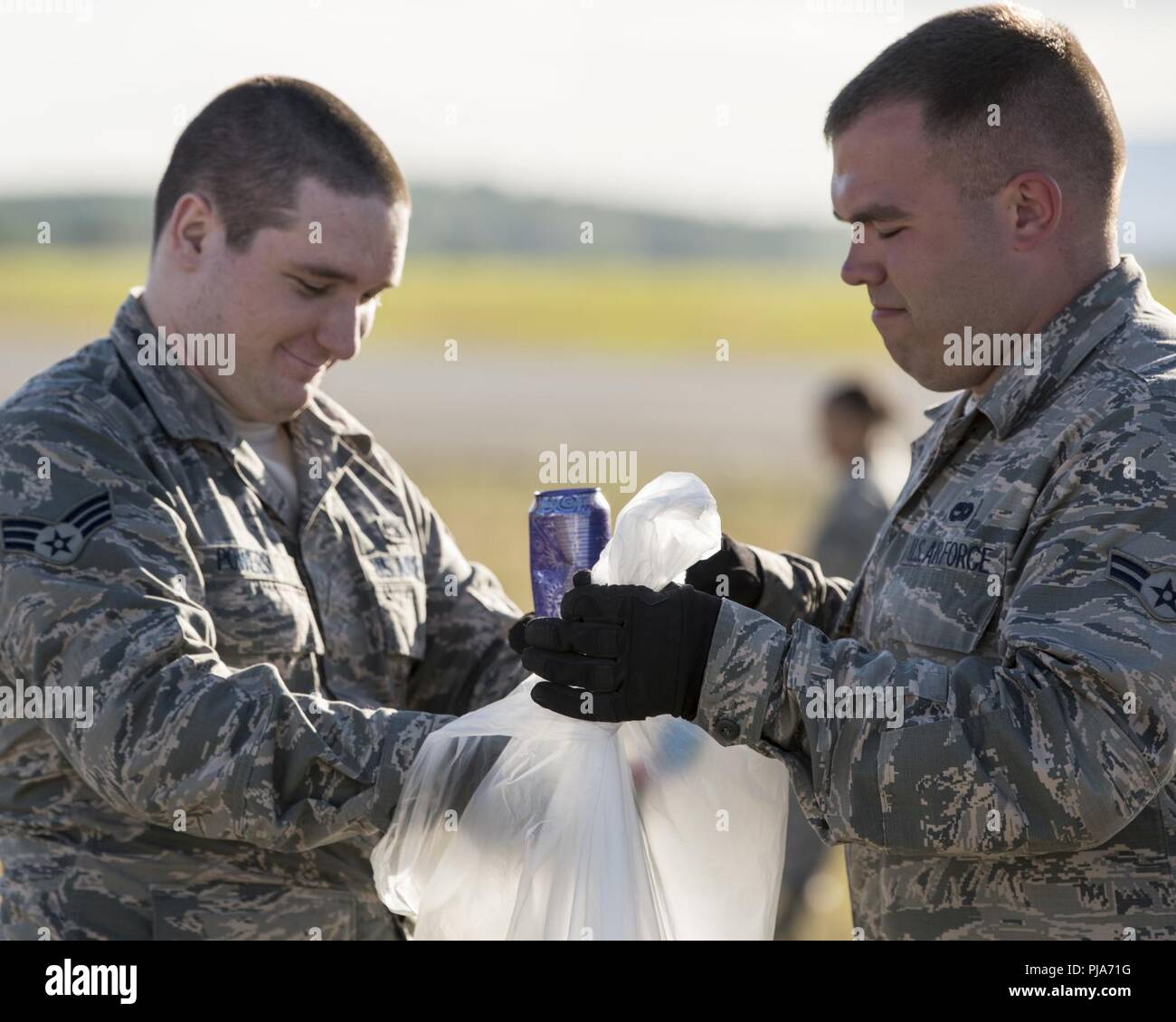 Senior Airman Cody Powers and Airman 1st Class Tyler Parnell, both 3rd ...