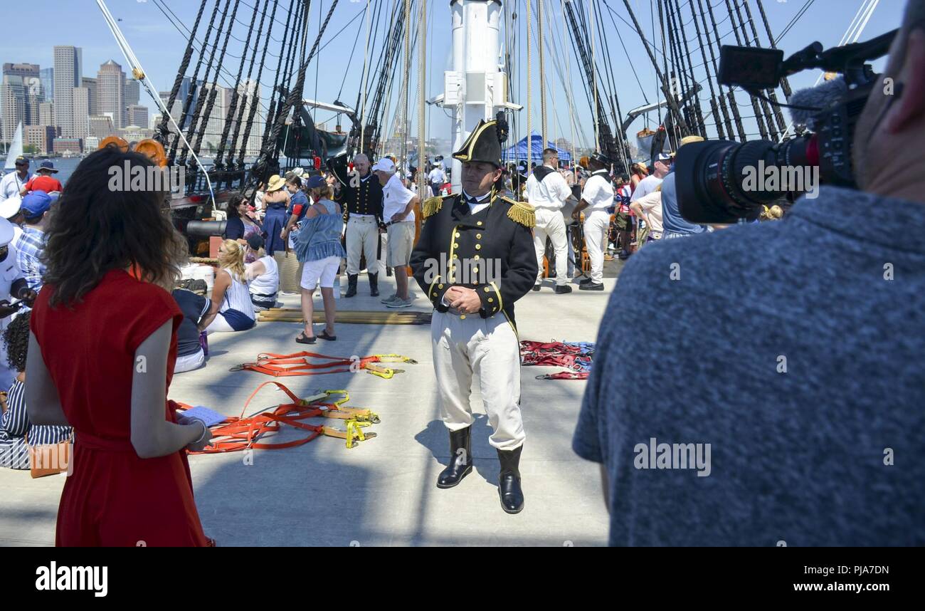 (July 4, 2018) Nathaniel R. Shick, 75th commanding officer of USS ...