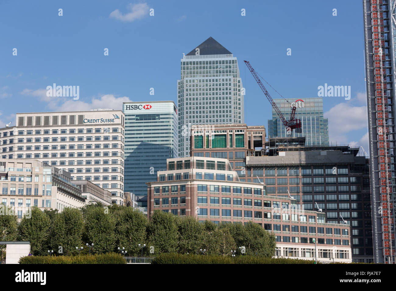 Canary Wharf Estate Stock Photo - Alamy