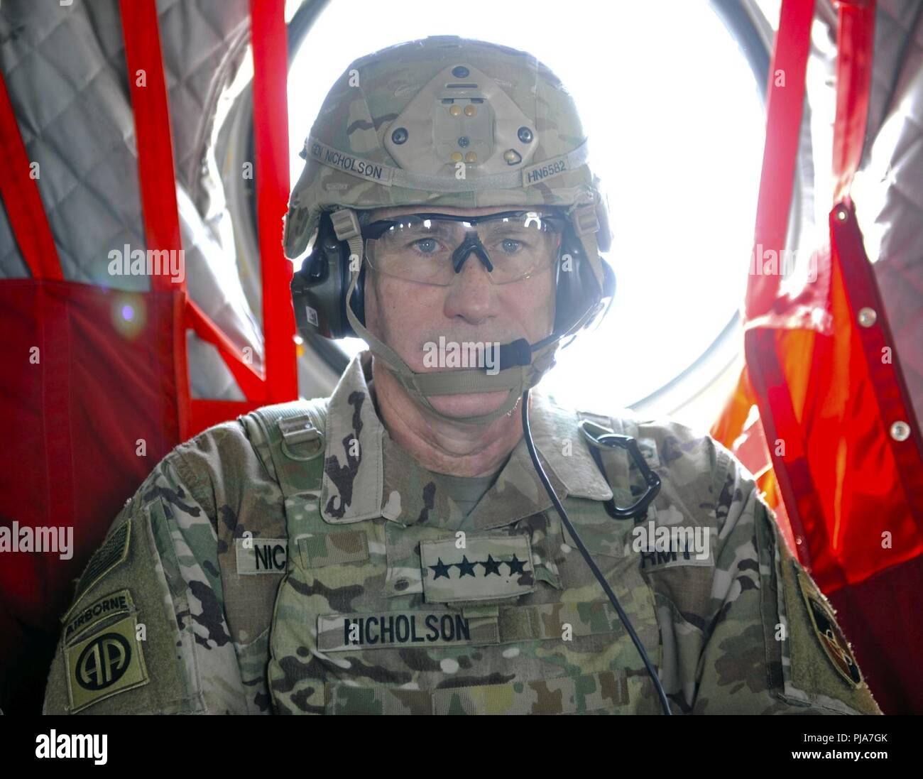 KUNDUZ, July 5, 2018. U.S. Army Gen. John Nicholson, Resolute Support ...