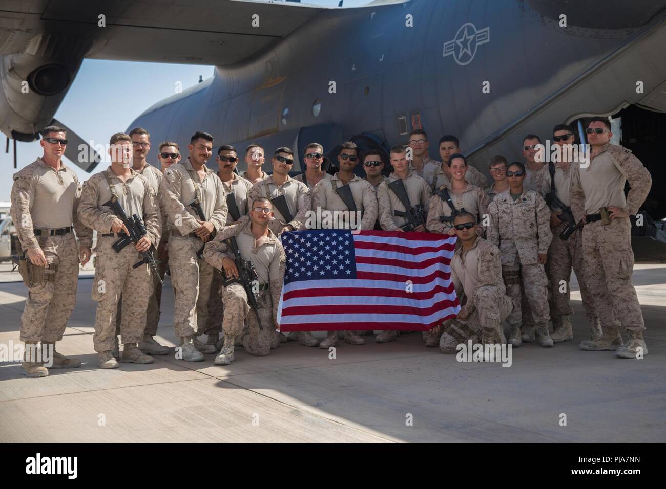 UNDISCLOSED LOCATION, MIDDLE EAST – U.S. Marines with Marine Wing ...