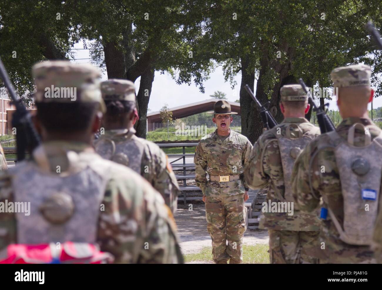 The U.S. Army Drill Sergeant Academy Drill Sergeant Leaders from 3rd ...