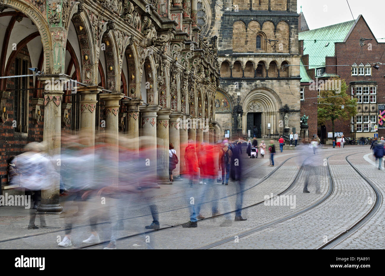Blurred human hi-res stock photography and images - Alamy