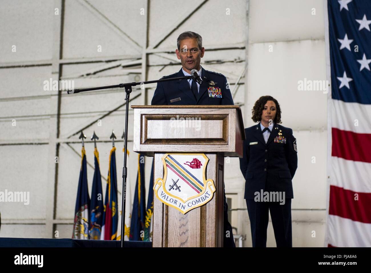 U.S. Air Force Lt. Gen. Ken Wilsbach, the 11th Air Force commander ...