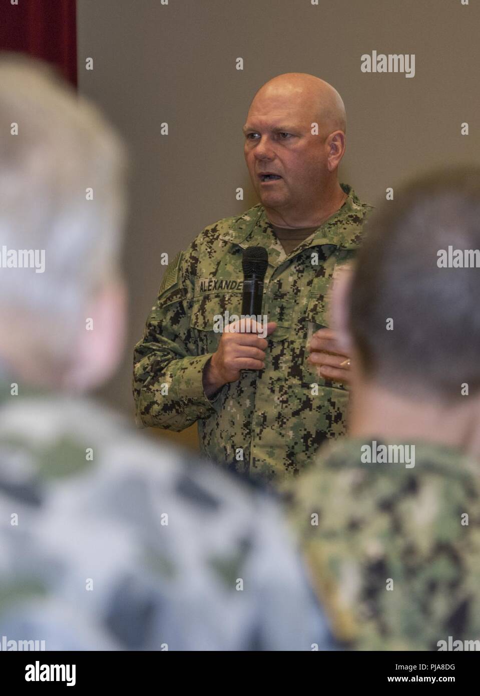 PEARL HARBOR (July 6, 2018) Vice Adm. John D. Alexander, commander, U.S ...