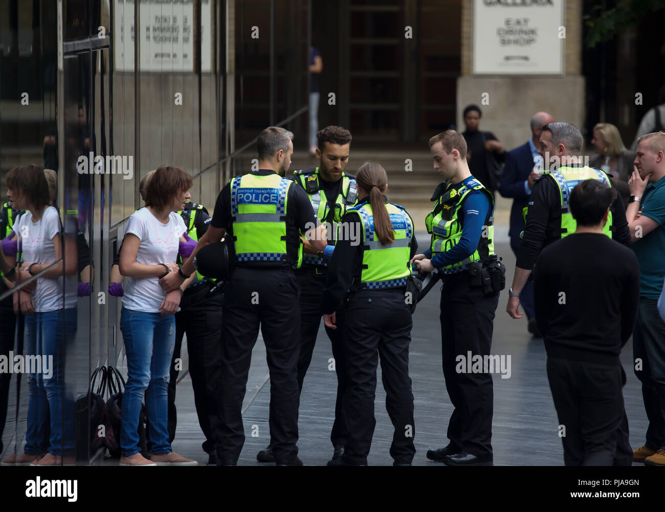 Uk Police Arrest Female Stock Photos & Uk Police Arrest Female Stock ...