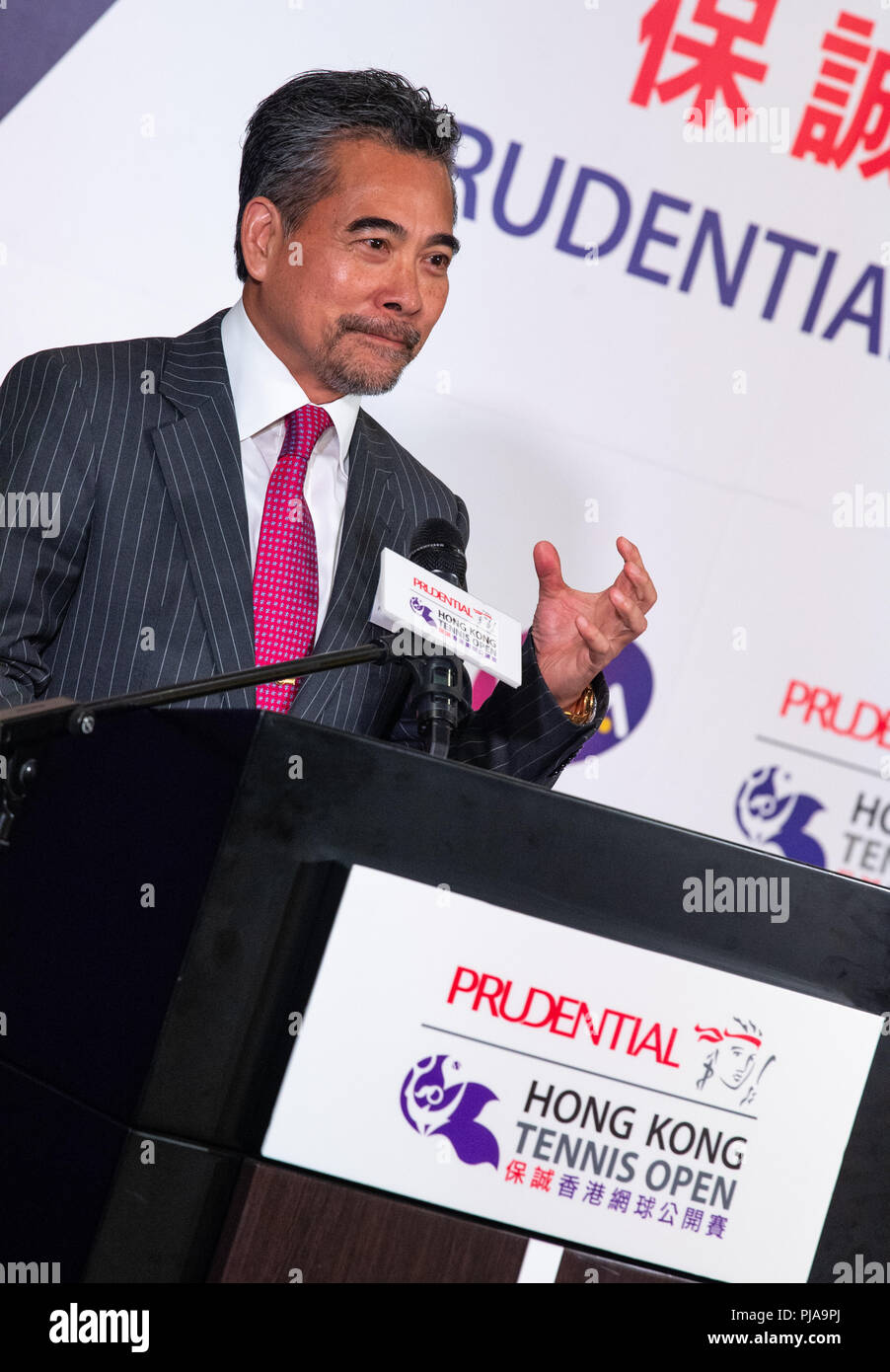 Hong Kong,. 5th September 2018. French Open Champion Jelena Ostapenko ...