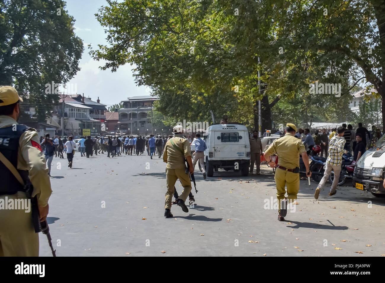Police cane hi-res stock photography and images - Alamy