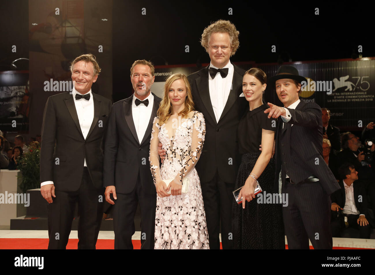 Oliver Masucci, Sebastian Koch, Saskia Rosendahl, Florian Henckel von ...