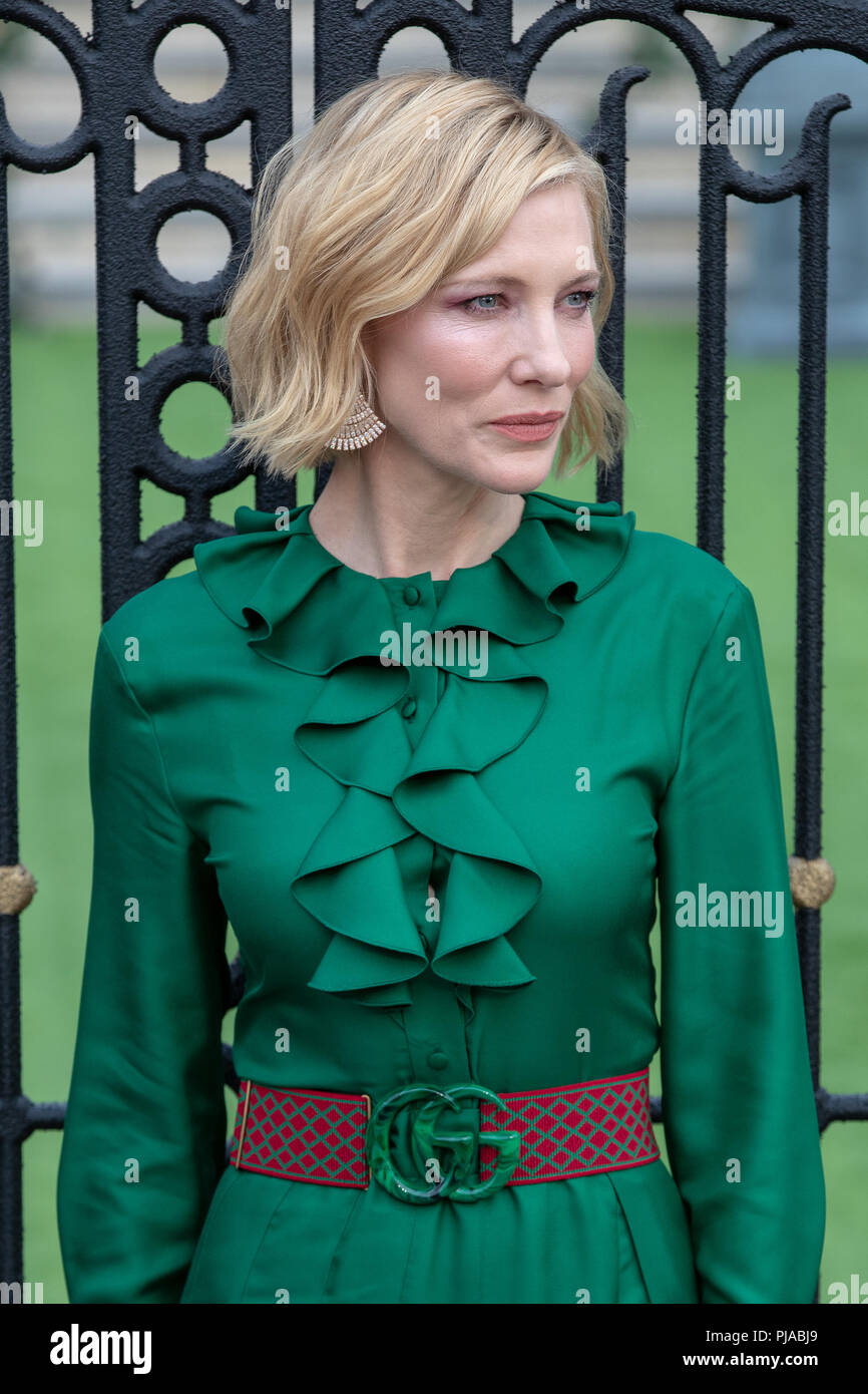 London England 5th September 2018 Australian Actress Cate Blanchett